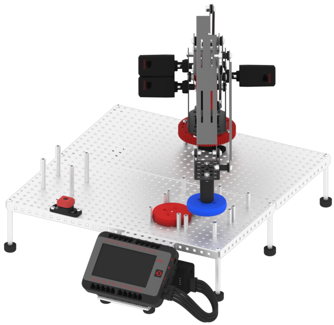 VEX Workcellv1 - Dropping Off Objects - Lab 7 - Place the Blue and Green Disks